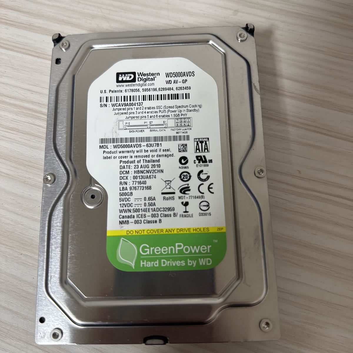 Yahoo!オークション - D778 【動作保証/AVコマンド対応/使用 13863時間...