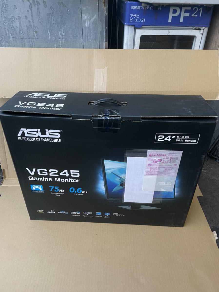 Yahoo!オークション - ASUS VG245HE-J ゲーミングモニター 0.6ms 75Hz...