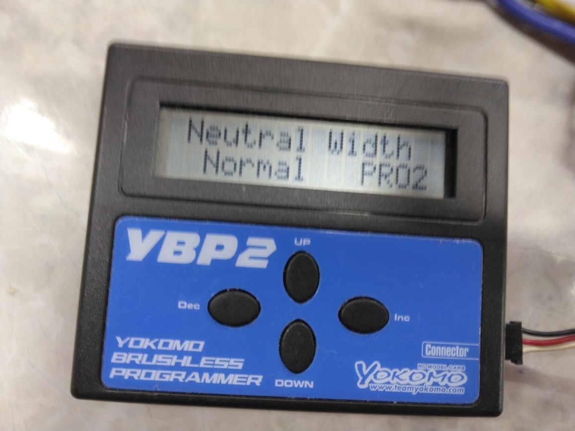 Yahoo!オークション - ヨコモ ブラシレスアンプ BL-SP2 ブラシレスモー...