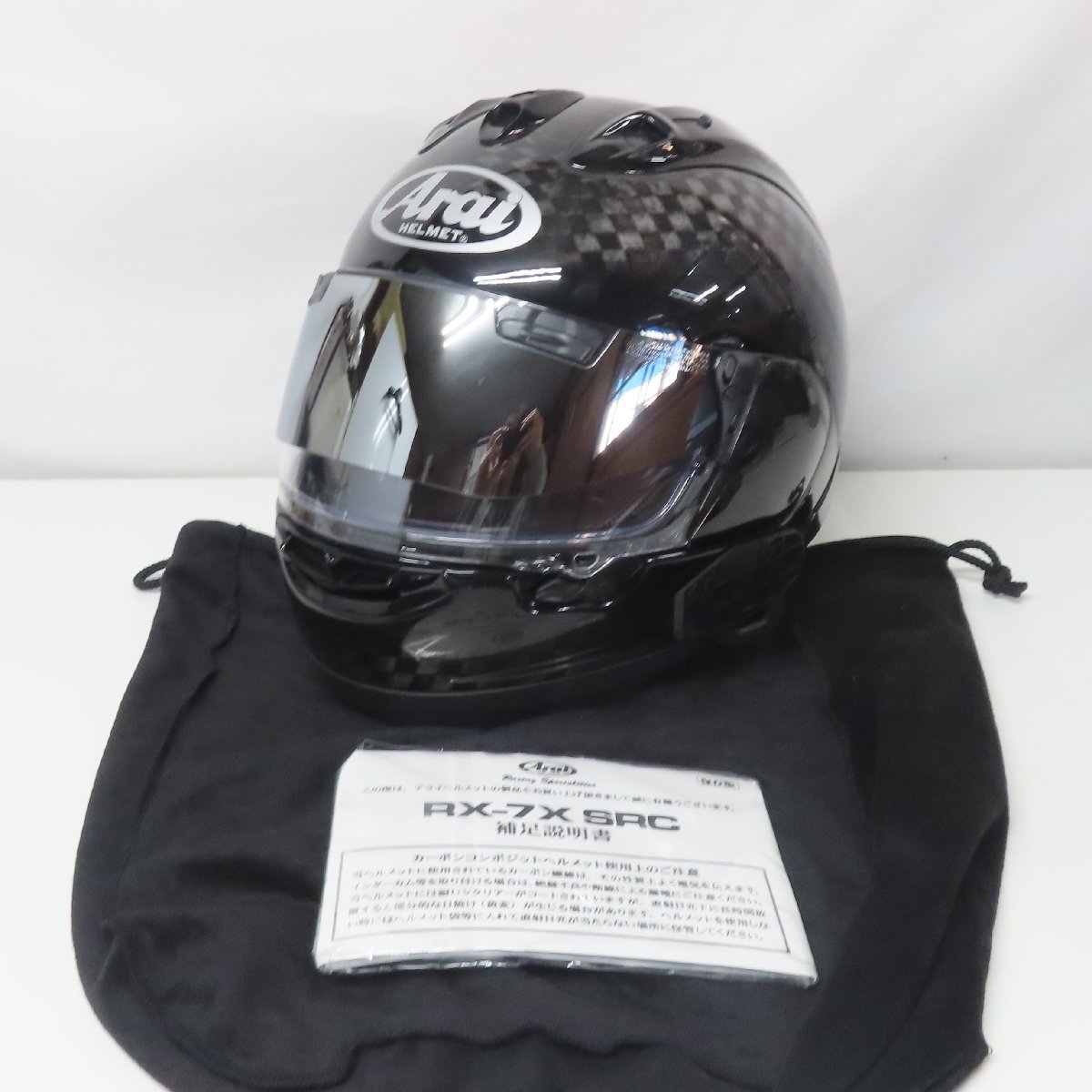 Yahoo!オークション - Arai アライ RX-7X SRC カーボン フルフェイスヘ...