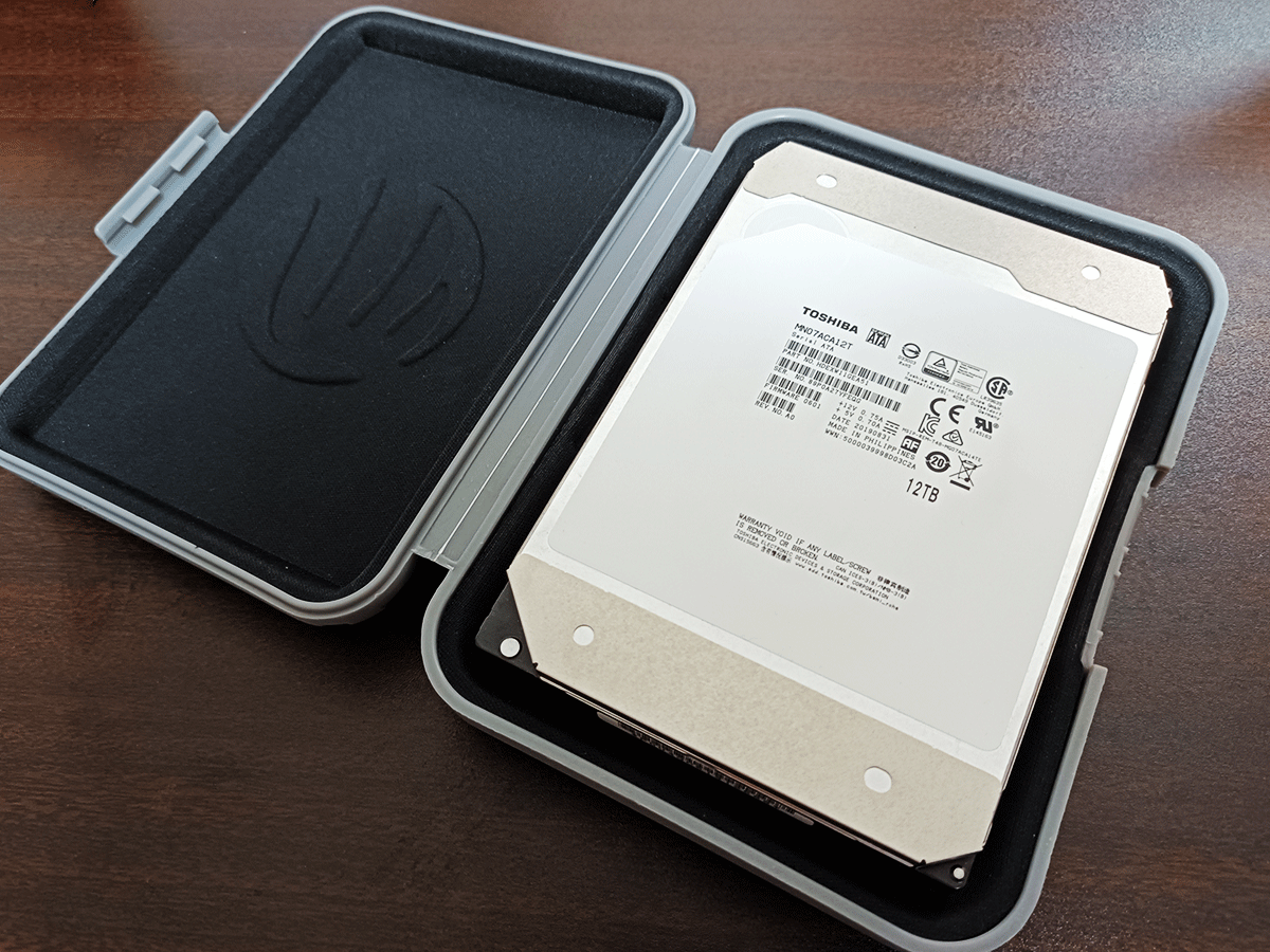 Yahoo!オークション - 東芝 TOSHIBA HDD 12TB MN07ACA12T 使用時間1135...