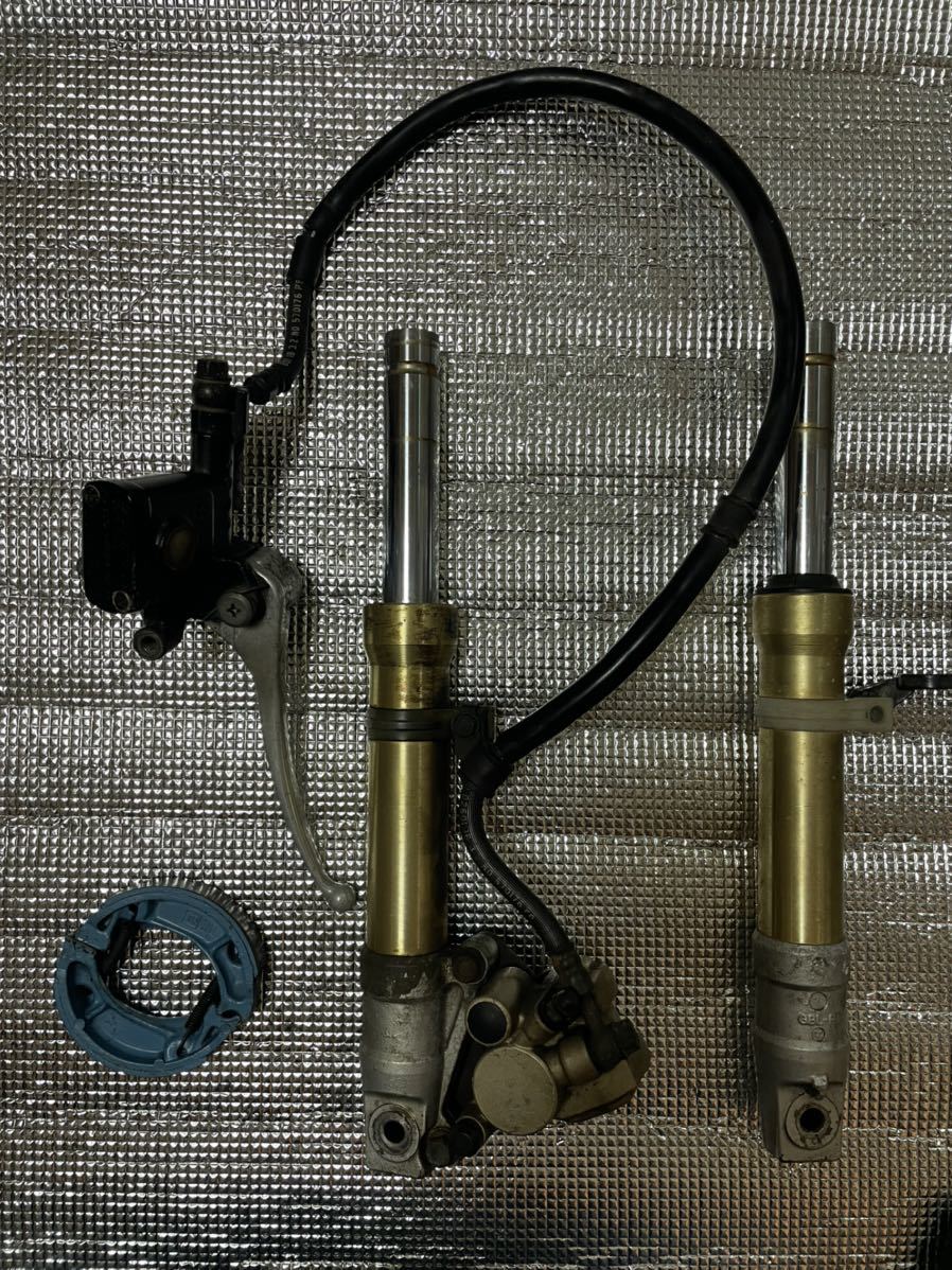 Yahoo!オークション - ホンダライブディオAF35 フロントフォーク キャ...