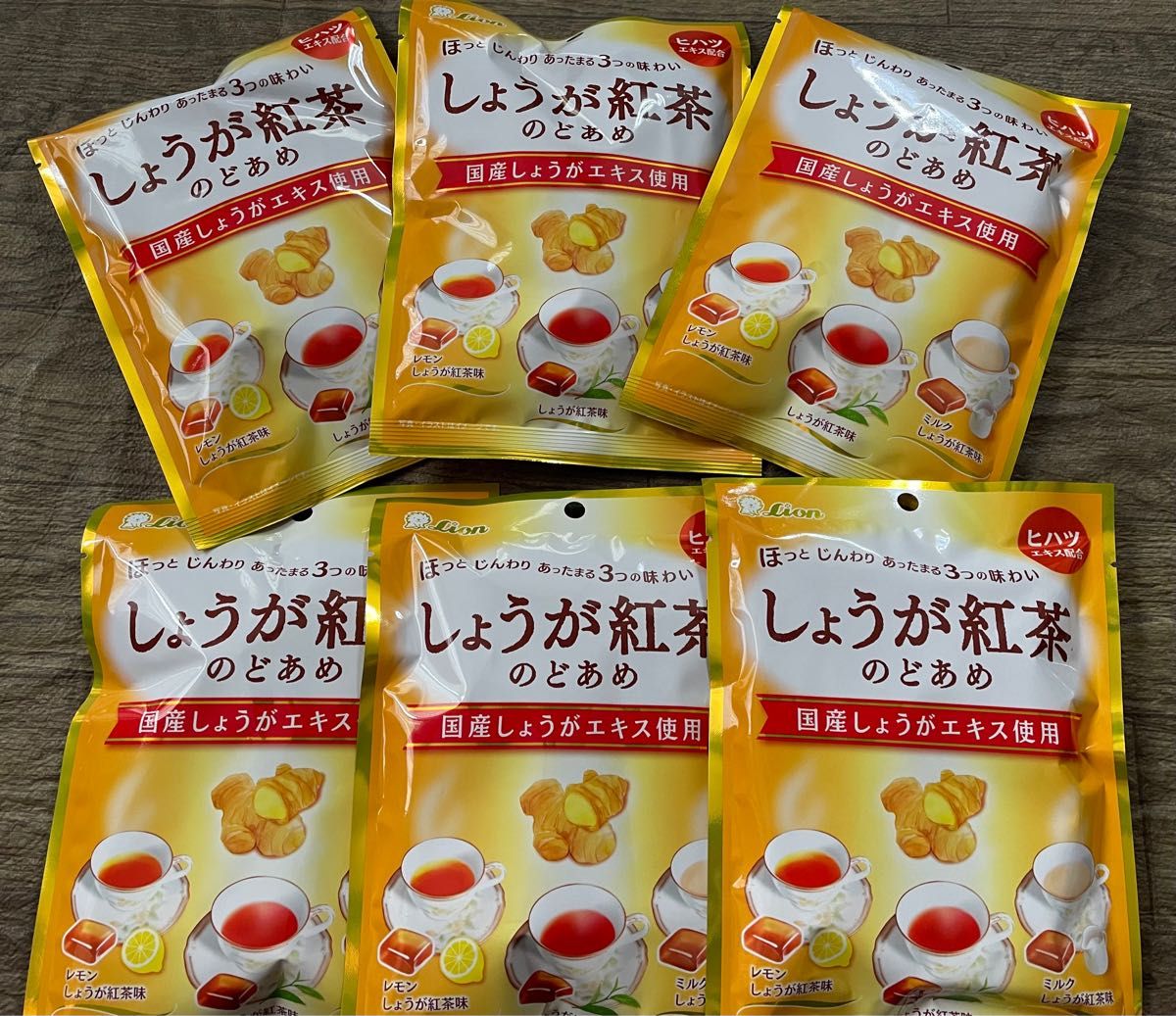 しょうが紅茶のどあめ 83g×6袋｜Yahoo!フリマ（旧PayPayフリマ）