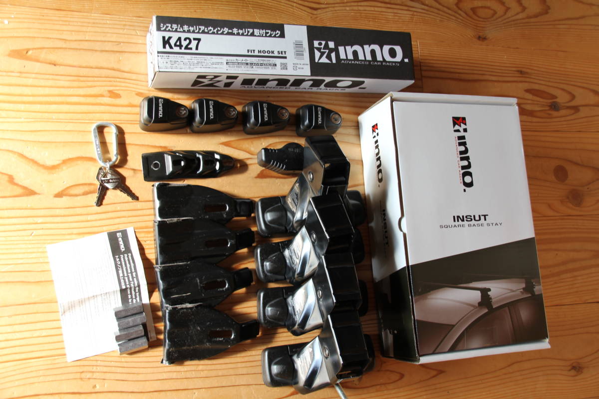 Yahoo!オークション - INNO システムキャリア用 スクエアベースステー...