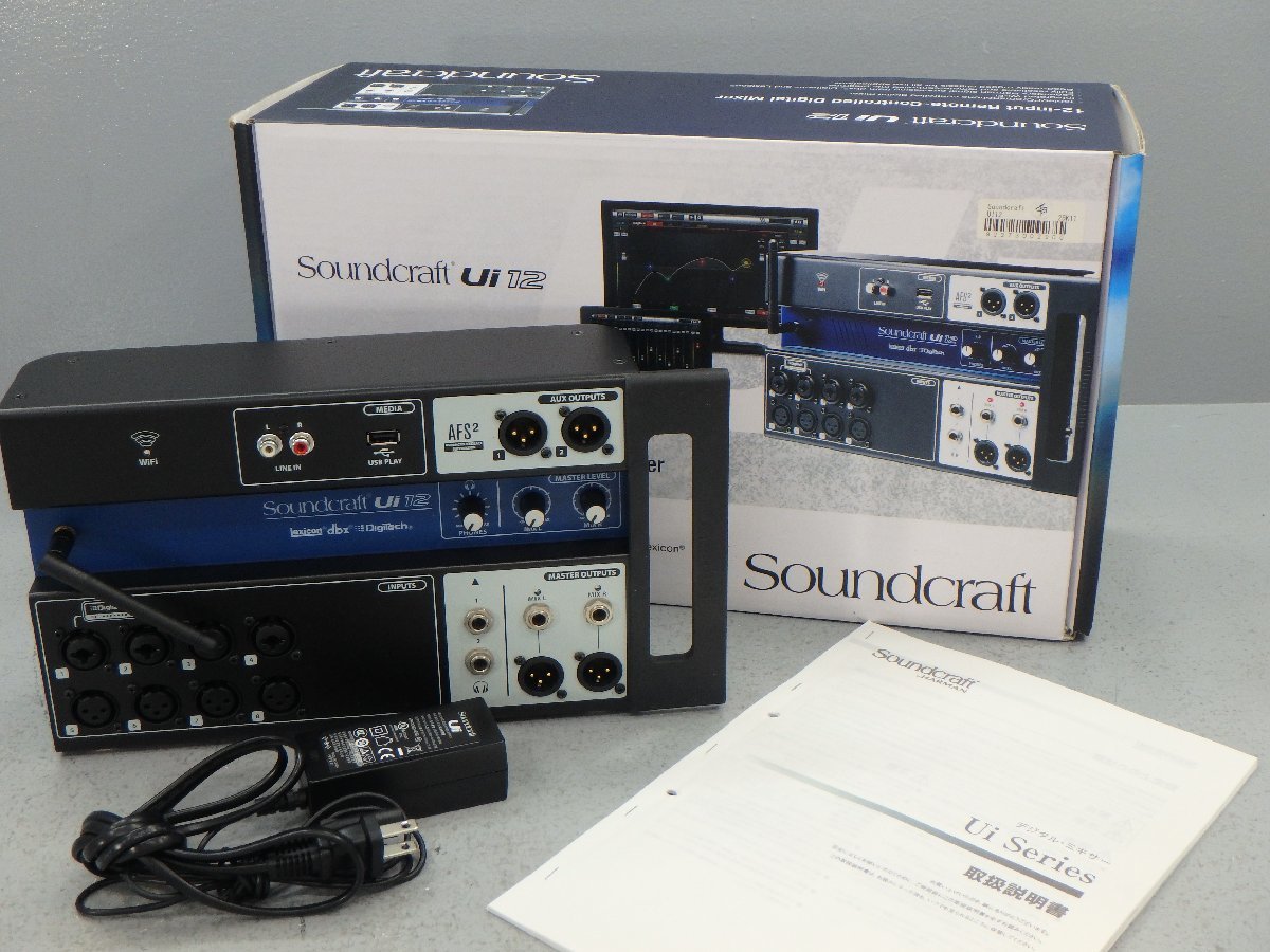 Yahoo!オークション - Soundcraft Ui12 Wi-Fi コントロール Yahoo!オークション - Soundcraft Ui12 Wi-Fi コントロール