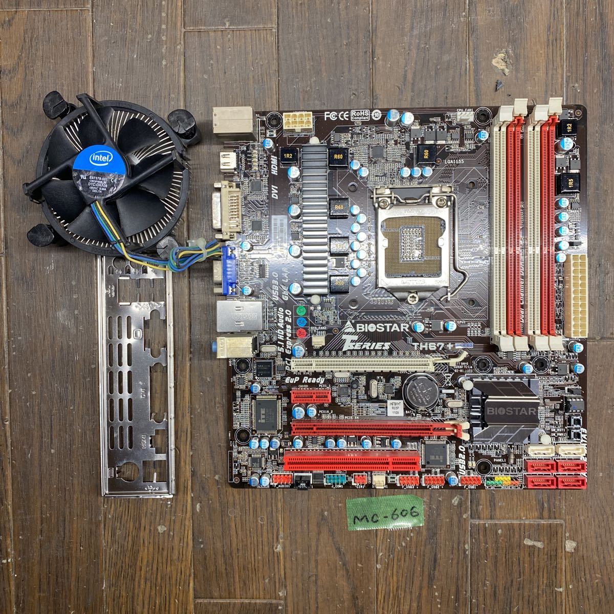 Yahoo!オークション - MC-606 激安 マザーボード BIOSTAR TH67+ LGA115...