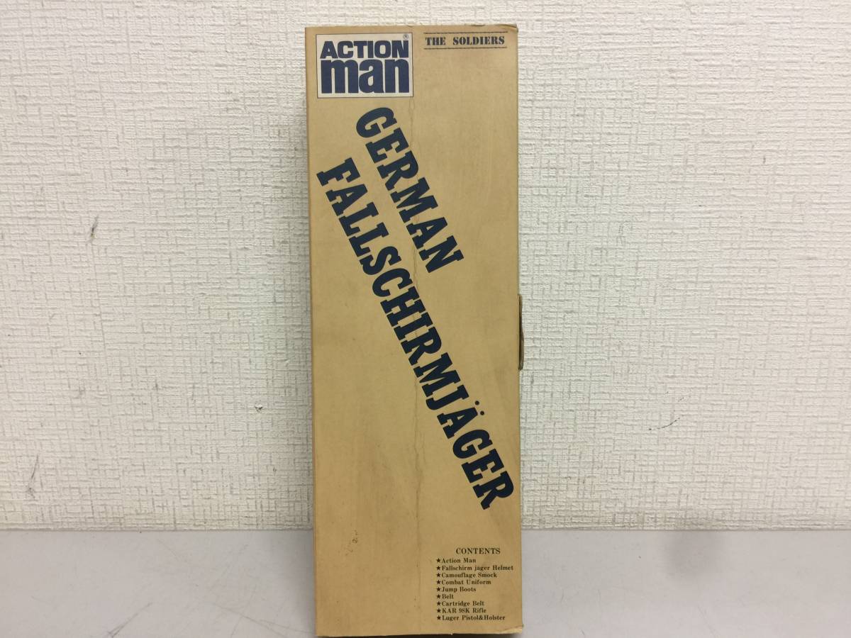 ACTIONman フィギュア GERMAN ジャーマン FALLSCHIRMJAGER THE SOLDIERS ドイツ 兵士 ジャンク B1.3(その他)｜売買されたオークション情報 ...