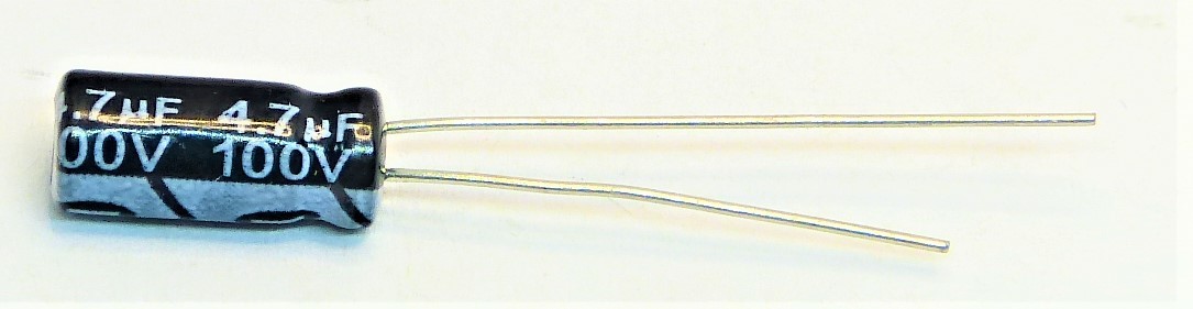 Yahoo!オークション - 電解コンデンサ 100v 4.7μF 105°C 1個（100v4....