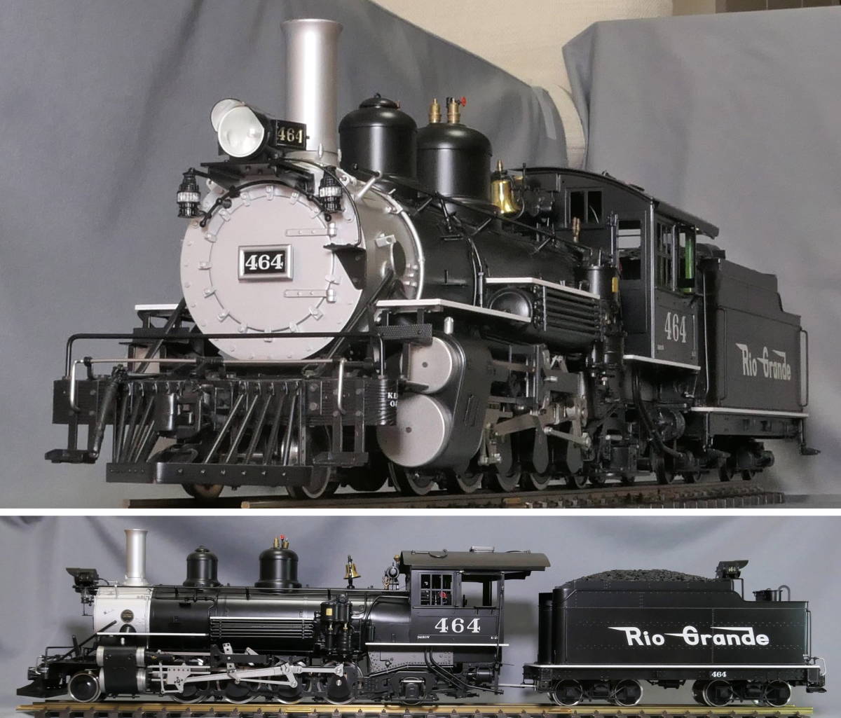 Yahoo!オークション - D&RGW K-27 MUDHEN 米国ACCUCRAFT製 ブラスモデ...