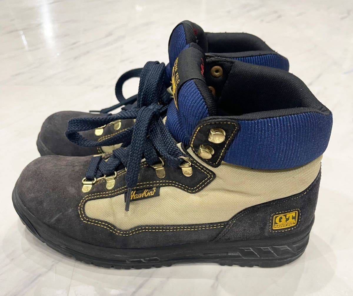 GT HAWKINS GTホーキンス トレッキングシューズ ブーツ登山靴 26.5cm メンズ カジュアル アウトドア ブラック ベージュ ブルー(26.5cm)｜売買されたオークション情報 ...