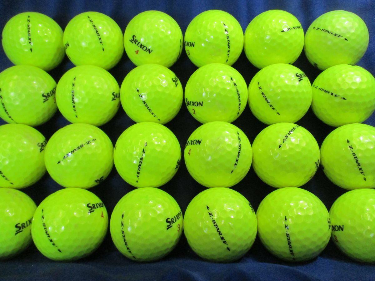 Yahoo!オークション - 7266【 級】スリクソン SRIXON Z-STAR XV [イエ...