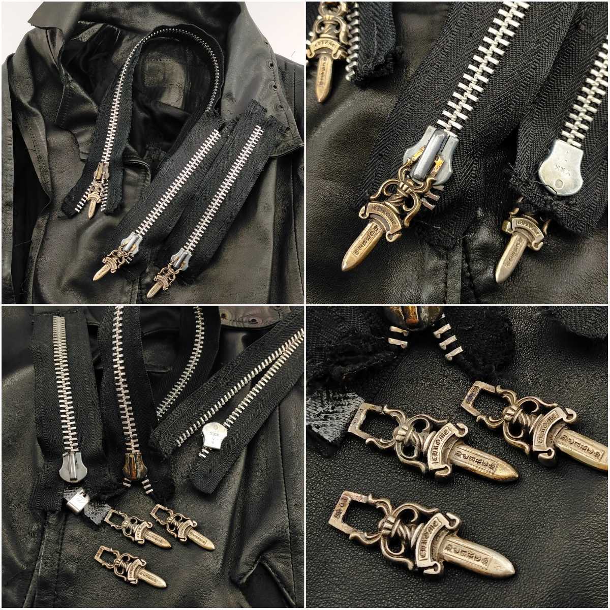 Yahoo!オークション - クロムハーツ（A021）美品 ダガーペンダント チ...