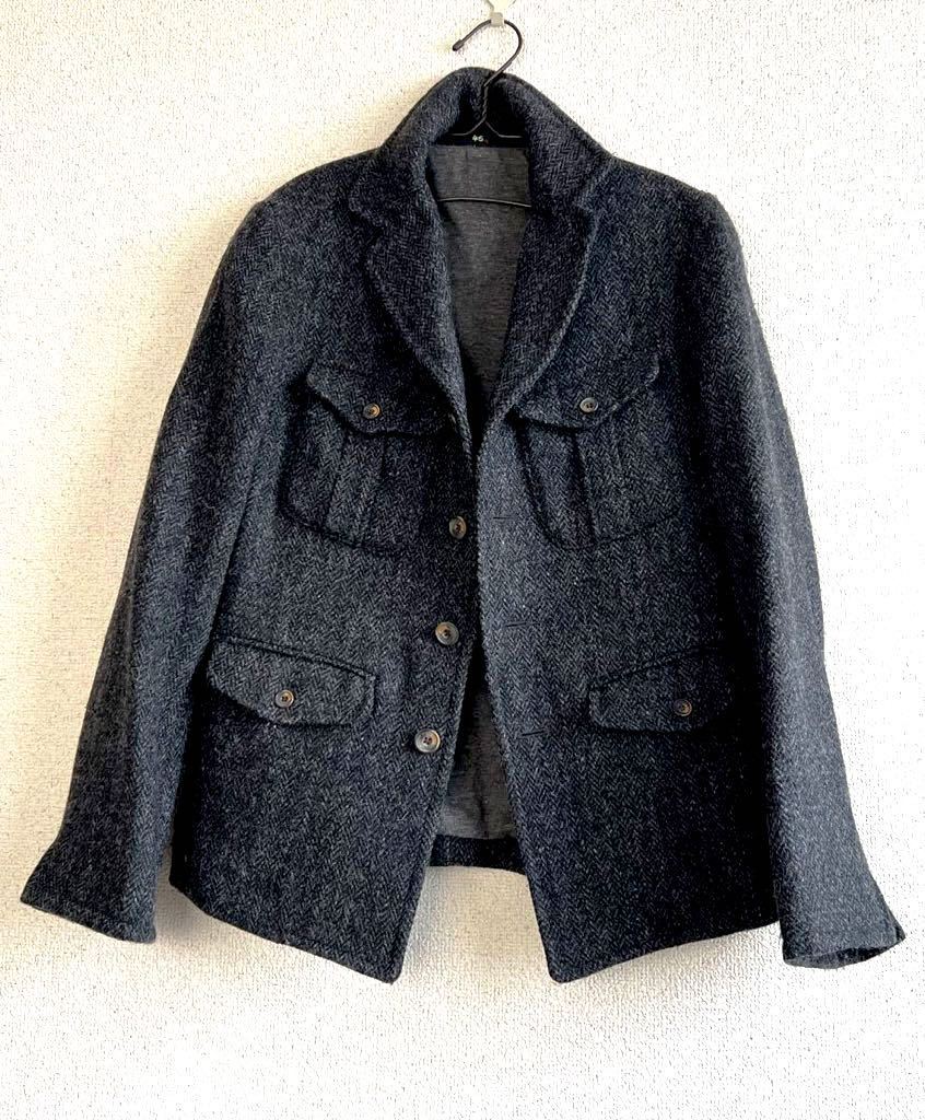 Yahoo!オークション - 45rpm 45R ツィード ジャケット ウールジャケッ...