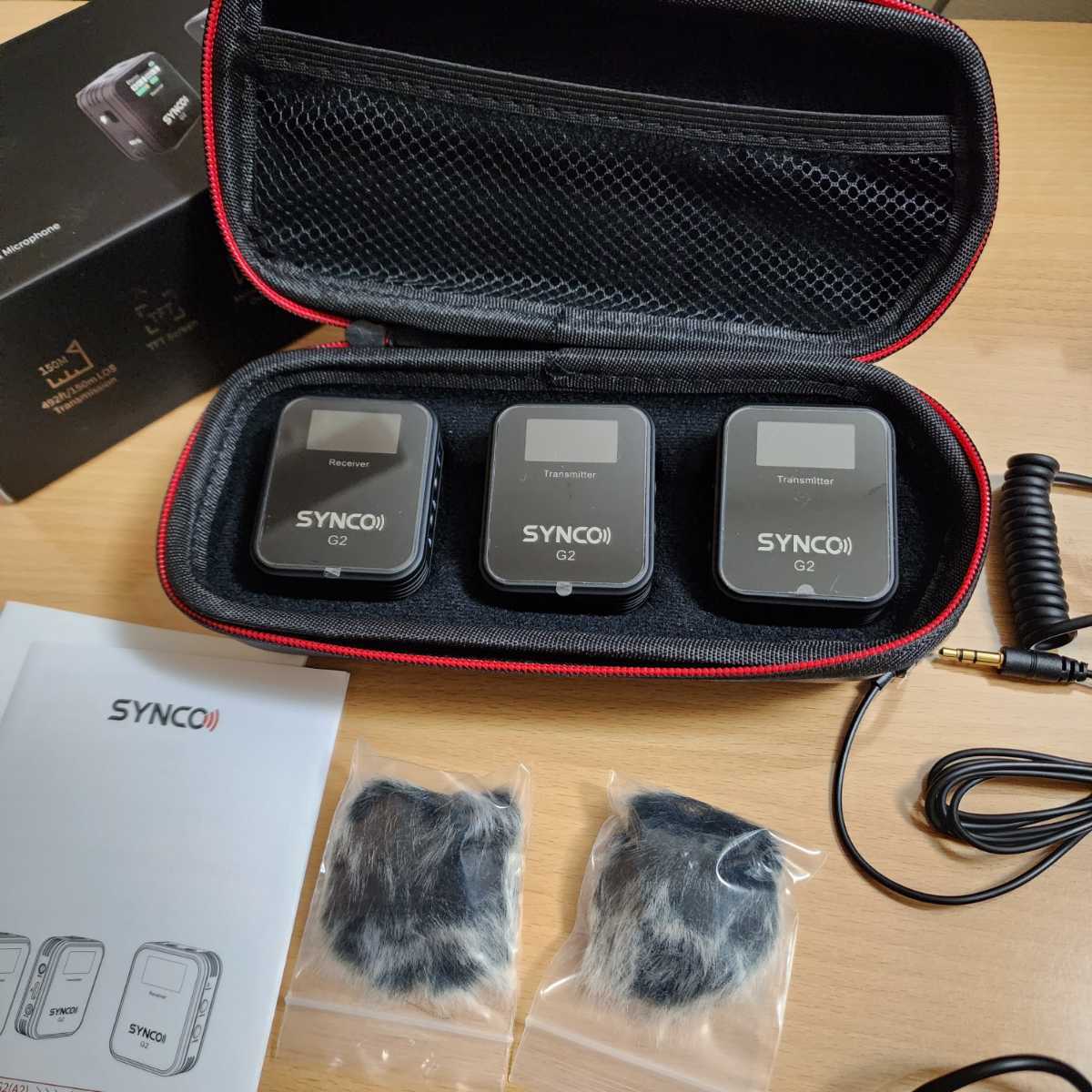 Yahoo!オークション - SYNCO-G2 ワイヤレスマイクシステム