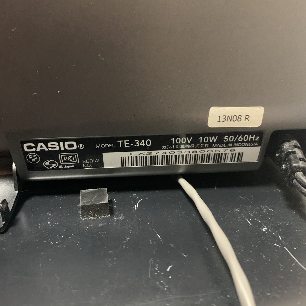 CASIO カシオ 電子 レジスター TE-340 レッド 赤 レジ 小型ドロアタイプ 10部門 説明書付き 通電確認済み 店舗 事務用 色(レジスタ)｜売買されたオークション情報、yahoo ...