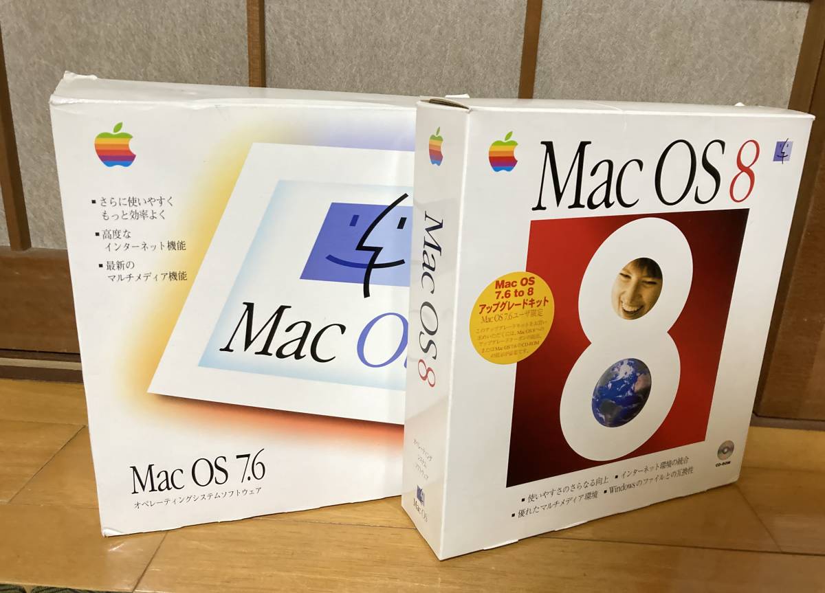 Yahoo!オークション - Mac OS 7.6 Mac OS 8