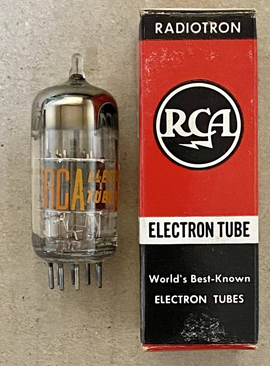 Yahoo!オークション - NEW17841 RCA 12AZ7（ブラックプレート）新品元...