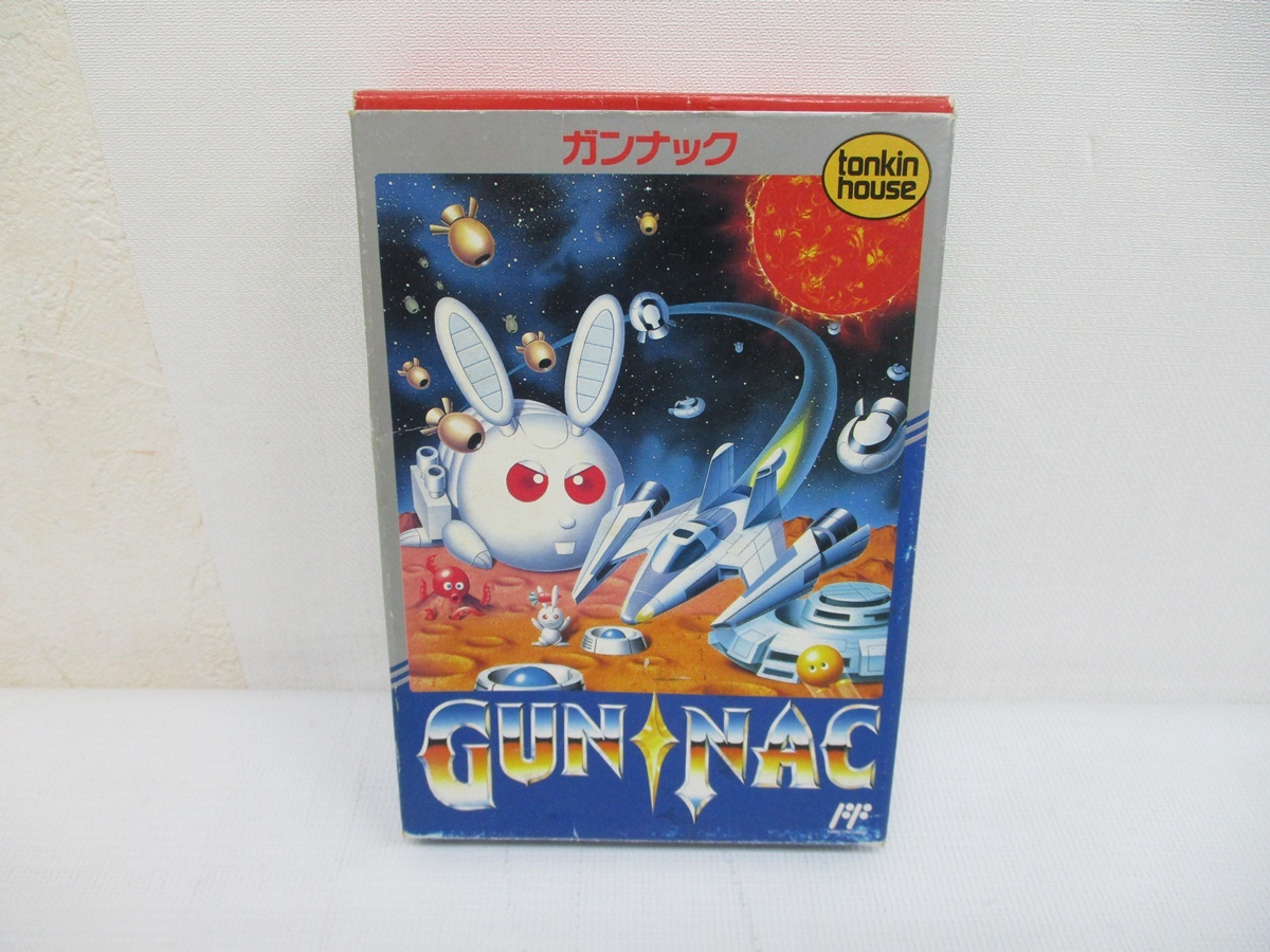 Yahoo!オークション - 1908G ファミコン ソフト ガンナック GUN NAC TK...