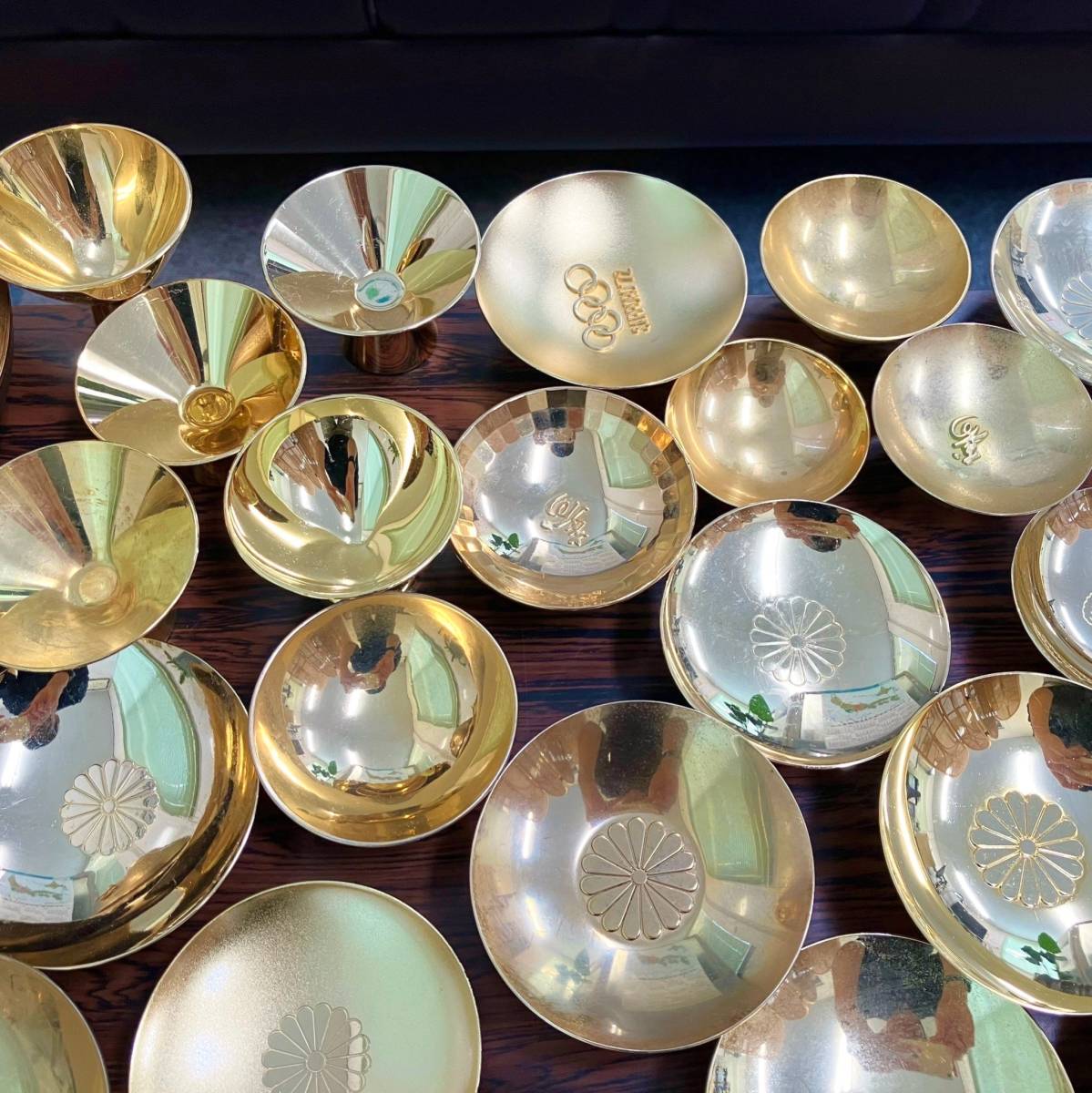 Yahoo!オークション - 【1円スタート 】大量 24GOLD 18K 18KGP 24KGP ...