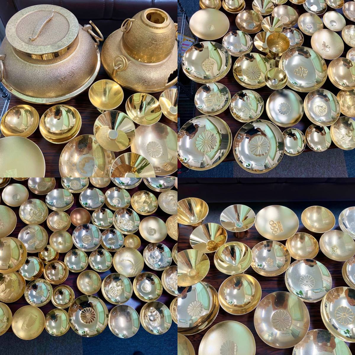 Yahoo!オークション - 【1円スタート 】大量 24GOLD 18K 18KGP 24KGP ...