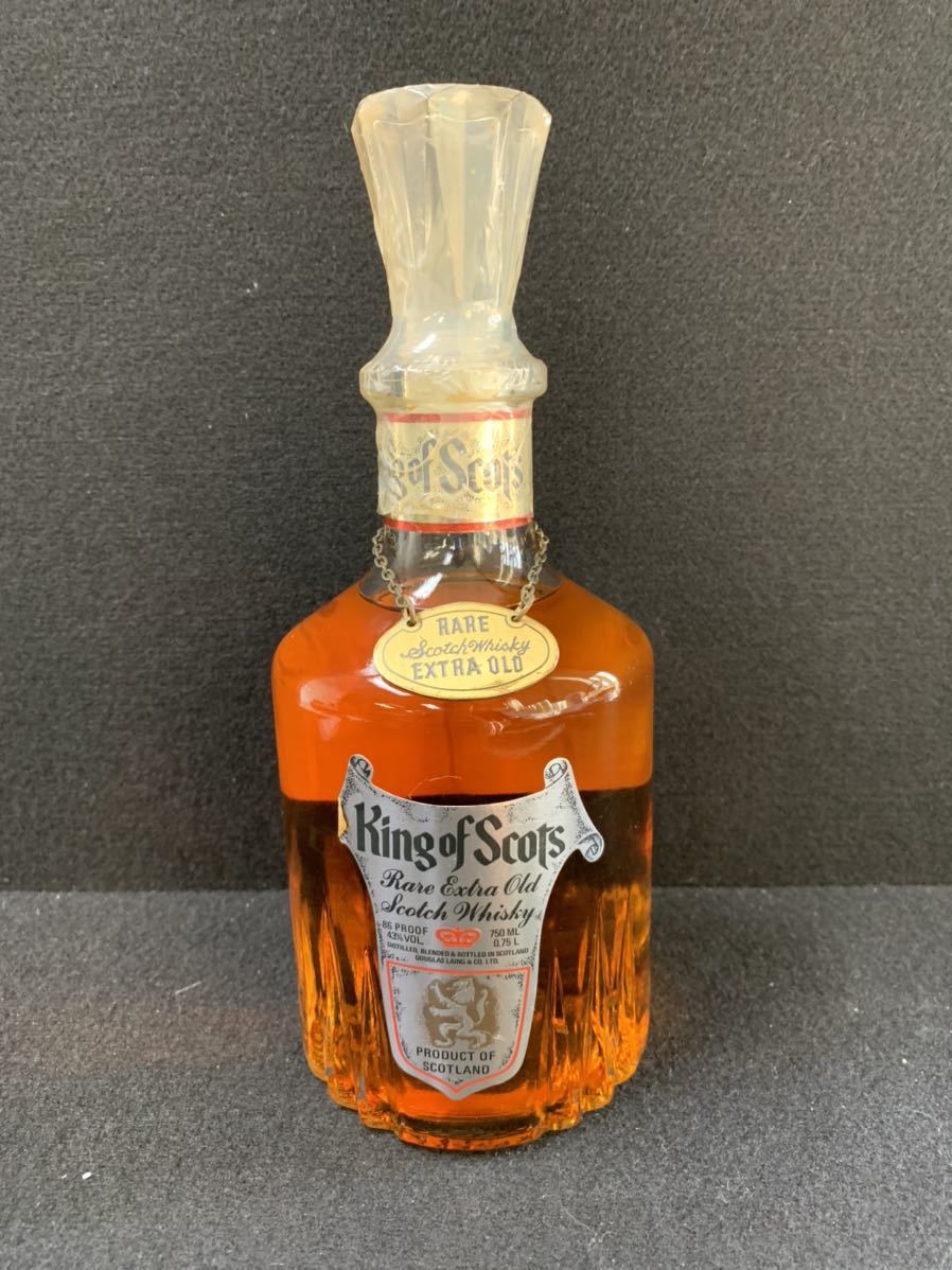 Yahoo!オークション - MI0412-18 King of Scots Rare Extra Old Scotch...