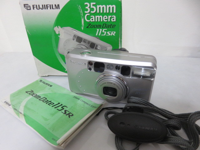 Yahoo!オークション - 富士フィルム FUJIFILM Zoom Date 115SR 動作確...