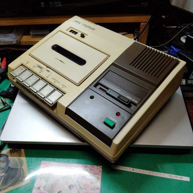 Yahoo!オークション - 整備済 動作確認済 NECデータレコーダ PC-6081 P...