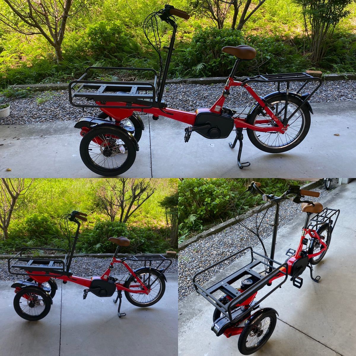 豊田トライク キャリー 大人の三輪車 自転車 お洒落電動自転車 豊田トライク キャリー 大人の三輪車 自転車 お洒落電動自転車