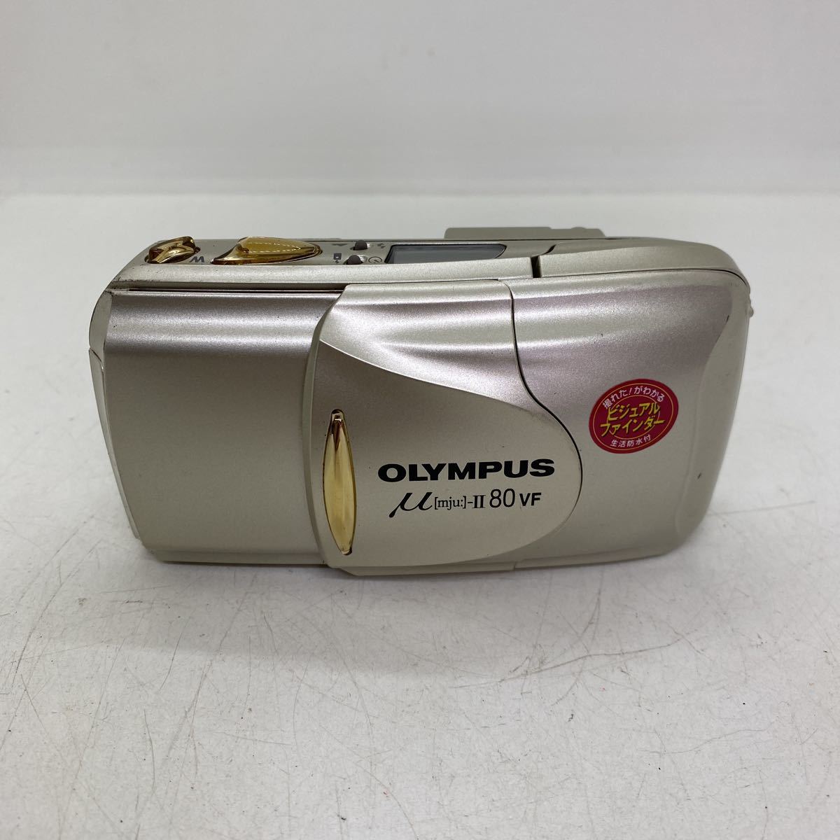 Yahoo!オークション - c 中古品 OLYMPUS オリンパス μ[mju ]-Ⅱ 80VF ...