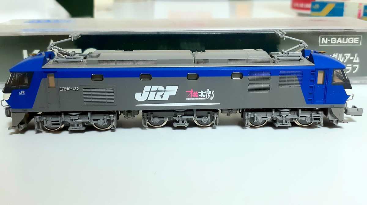 KATO EF210形100番台電気機関車 シングルアームパンタグラフ 3034-4 +コキ107 コンテナ積載2両 JR貨物 新塗装+JOT 合計3両セット 10-1433(電気機関車 ...