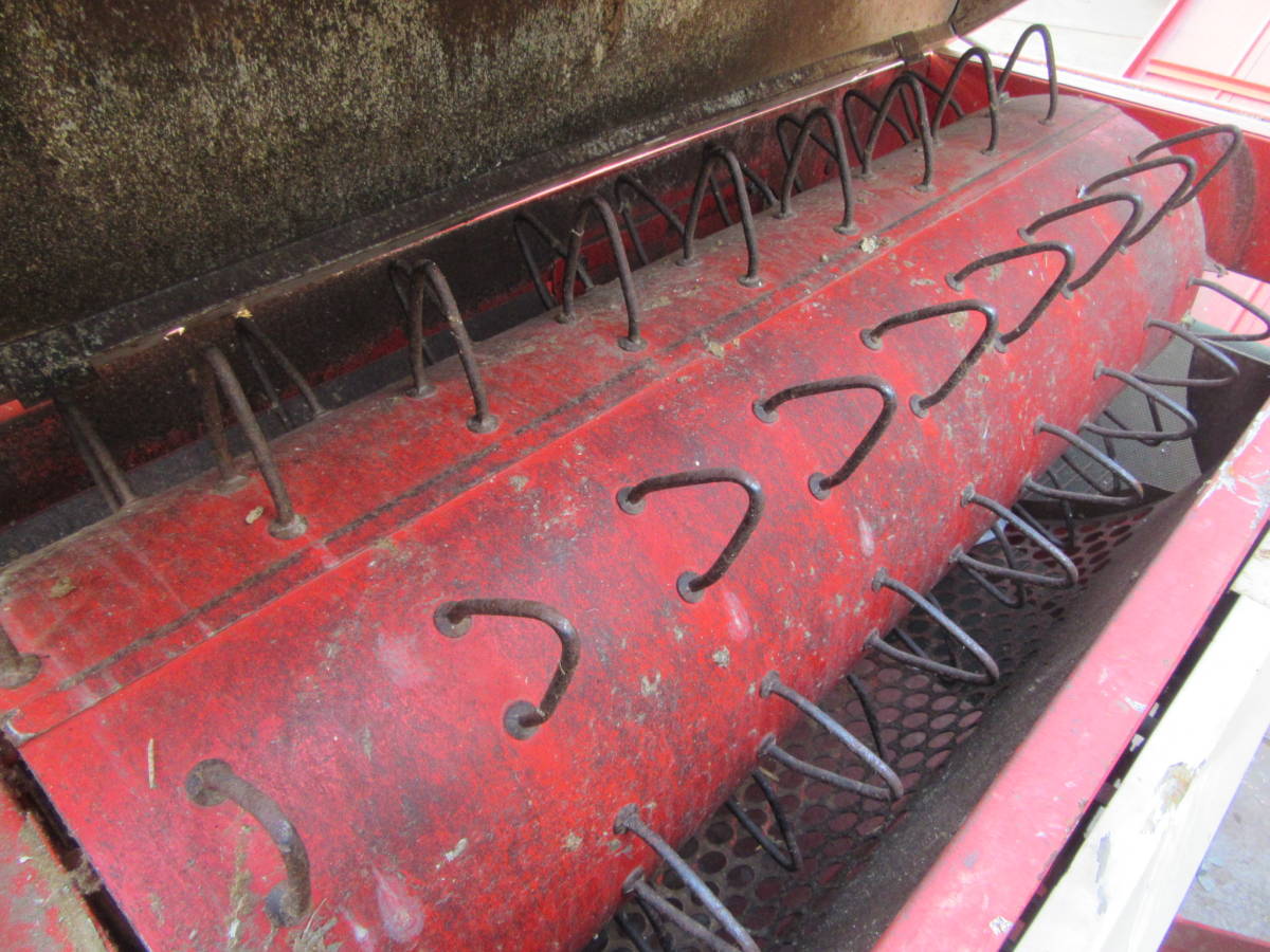 油谷 №2414 ビーンスレッシャー ヤンマー MBT1001D 豆類脱穀機 自走式 大豆脱穀機 脱粒機 枝豆 黒豆 農業機械 福岡から コンバイン(車体)｜売買されたオークション情報 ...