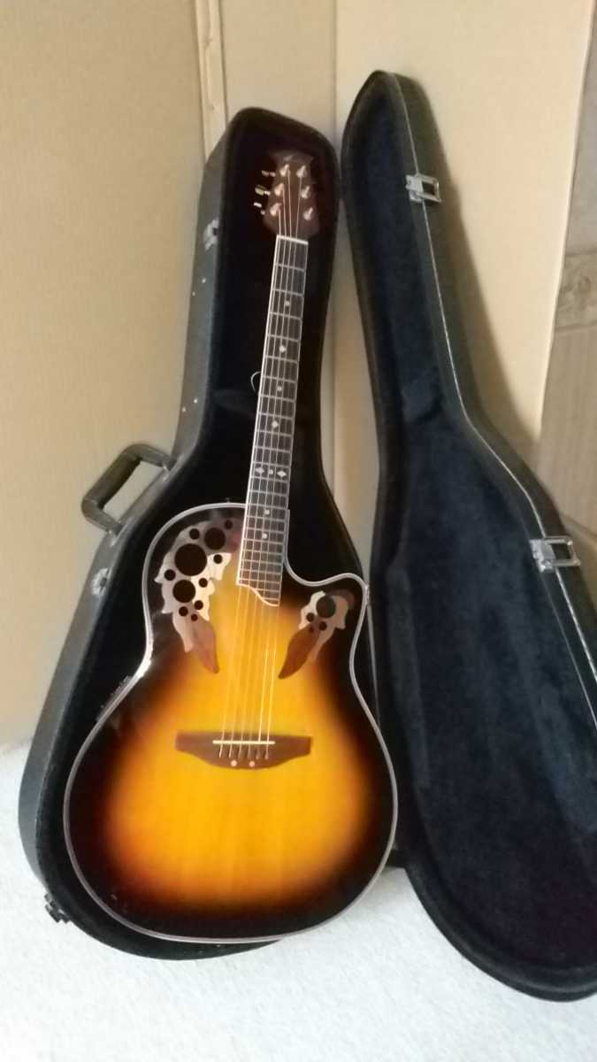 Yahoo!オークション - OVATION Celebrity Deluxe CC257 エレアコ ハー...