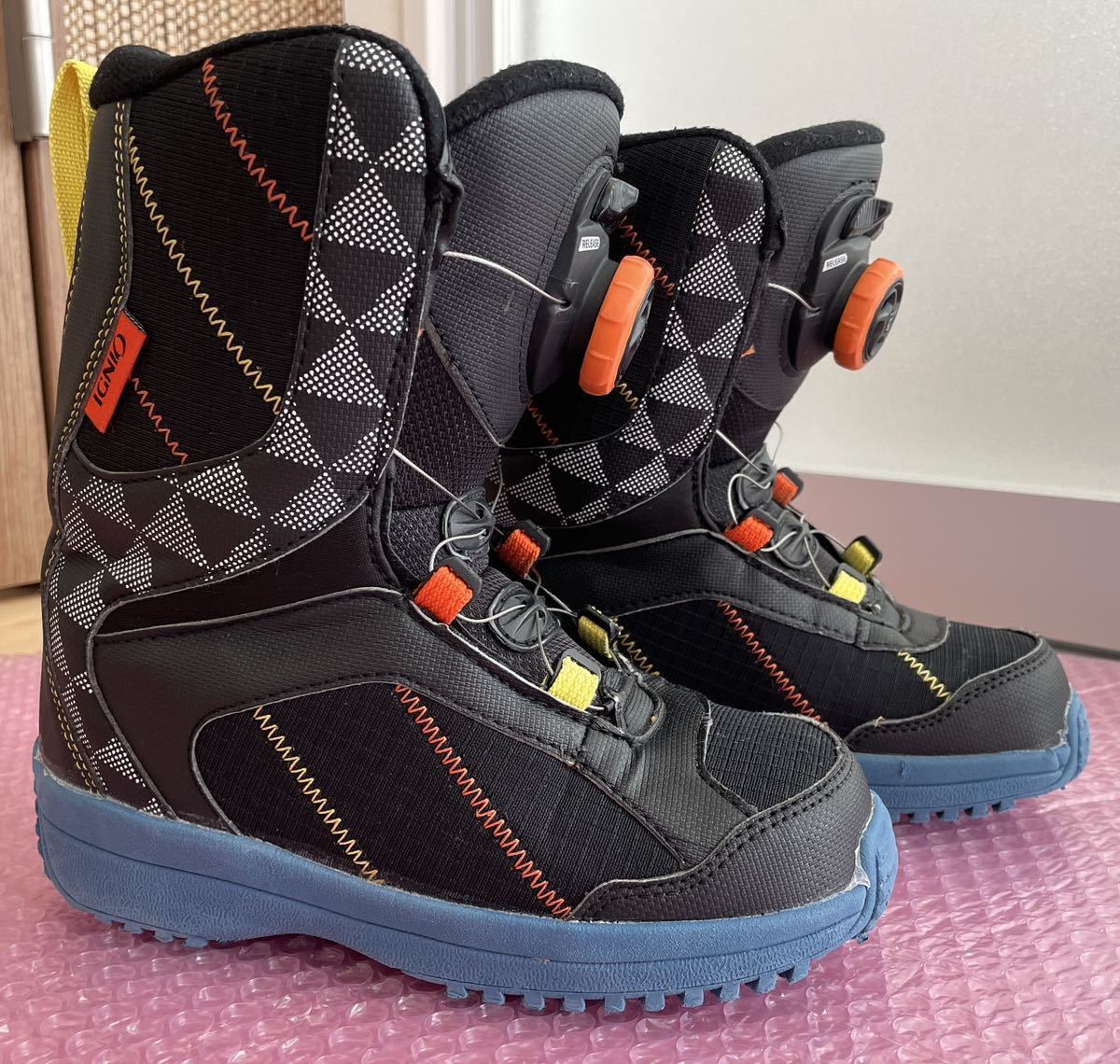 Yahoo!オークション - イグニオ IGNIO アルペン スノーボードブーツ 21...