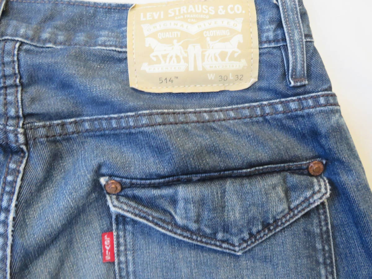 Yahoo!オークション - 米国購入 USED リーバイス 514 W30 L32