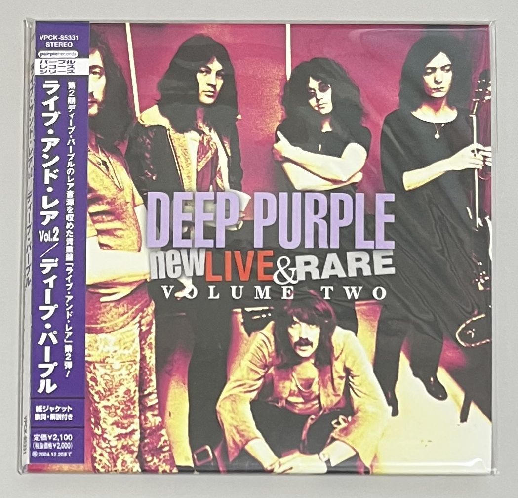 Yahoo!オークション - M4355 DEEP PURPLE/ディープ・パープル NEW LIVE...