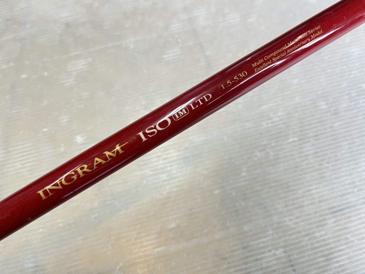 1円タート 日本製 ニッシン 宇崎日新 イングラム ISO IM LTD 1.5号 530 磯竿 釣竿 ロッド ジャンク品｜代購幫