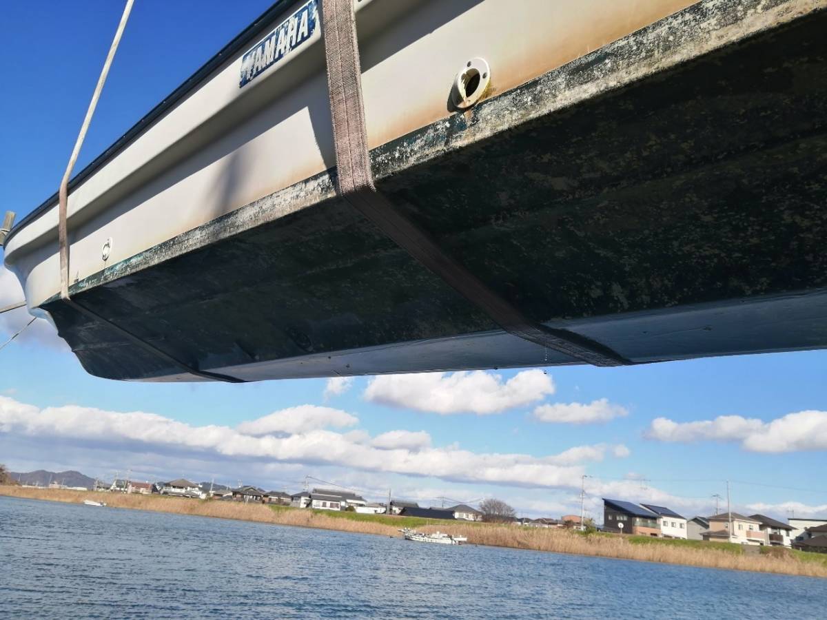 Yahoo!オークション - ヤマハW23和船ヤマハF50整備済み・調子よく走り...