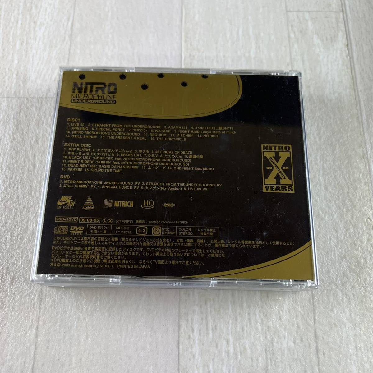 Yahoo!オークション - C11 NITRO MICROPHONE UNDERGROUND / NITRO X 99...