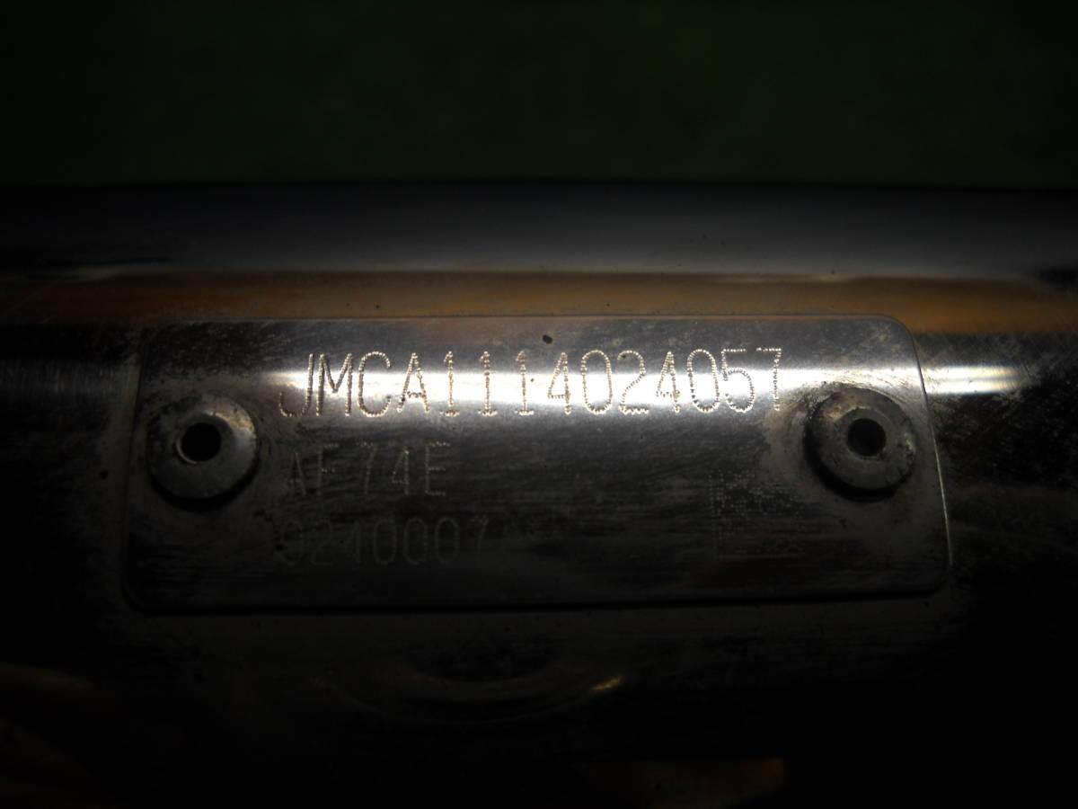 Yahoo!オークション - ホンダ Dunk(ダンク) AF74 武川(タケガワ)マフ...