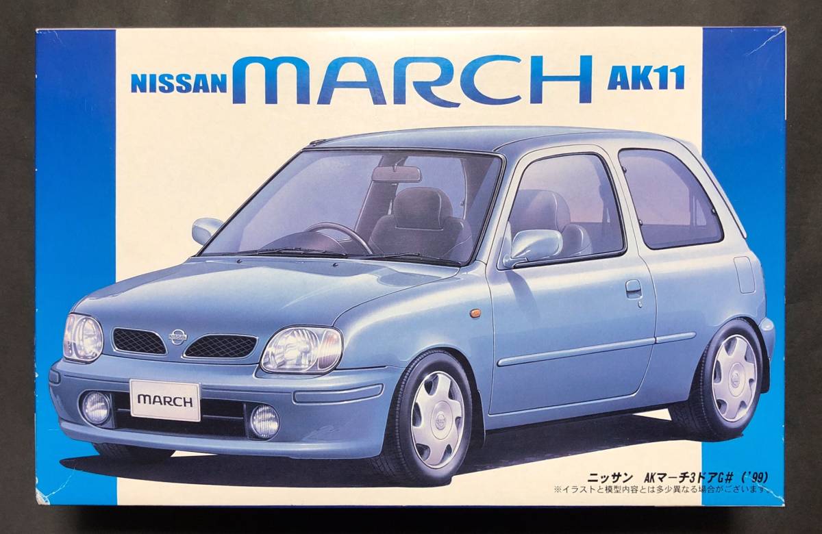 @ 絶版模型堂 フジミ 1/24 AK11マーチ3ドアG♯ '99 日産 ニッサン AK11 マーチ 3ドア G♯ 後期 K11 定形外送料510円(日産)｜売買されたオークション情報 ...