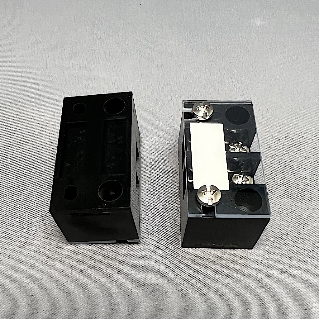 Yahoo!オークション - サトーパーツ 中継用2列型端子台 ML-15-2P【2個...