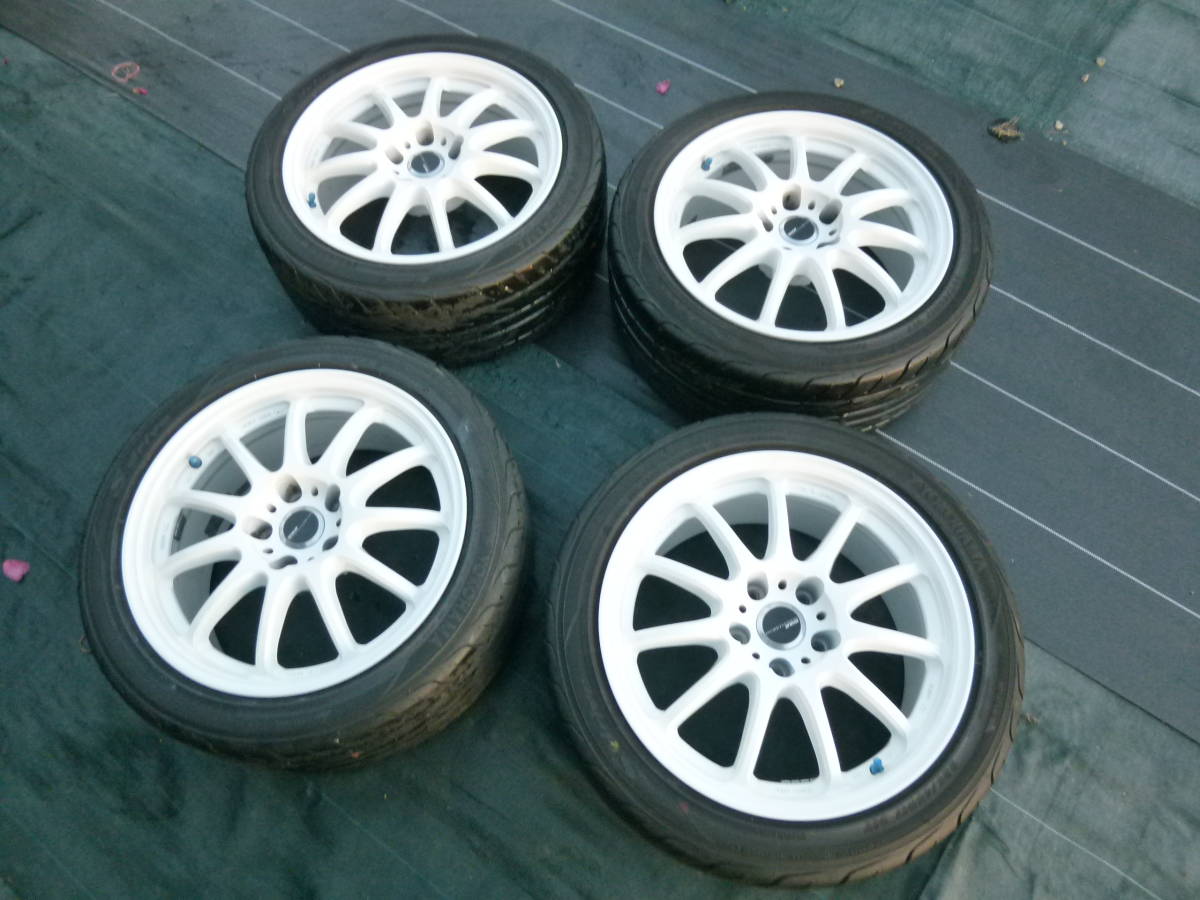 WORK.EMOTION ワークエモーション11R ホワイト 8.0J 17 114.3 5H +35 ランエボに最適ブレンボキャリパー対応 CP9A トミマキ トミーマキネン(社外品)｜売買 ...