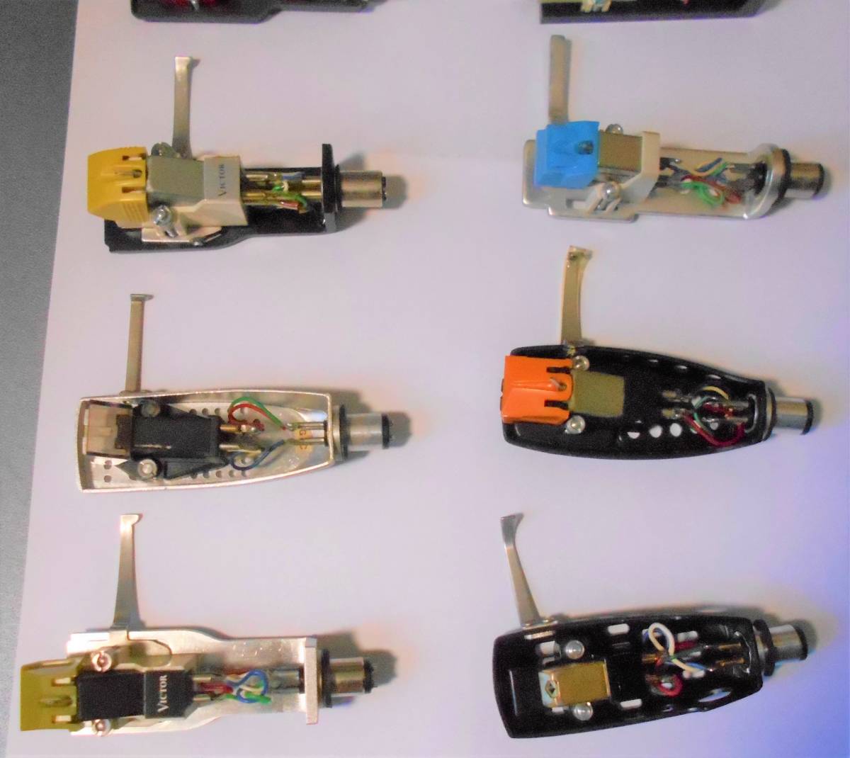 Yahoo!オークション - 1237 ヘッドシェル付きカートリッジ 10個