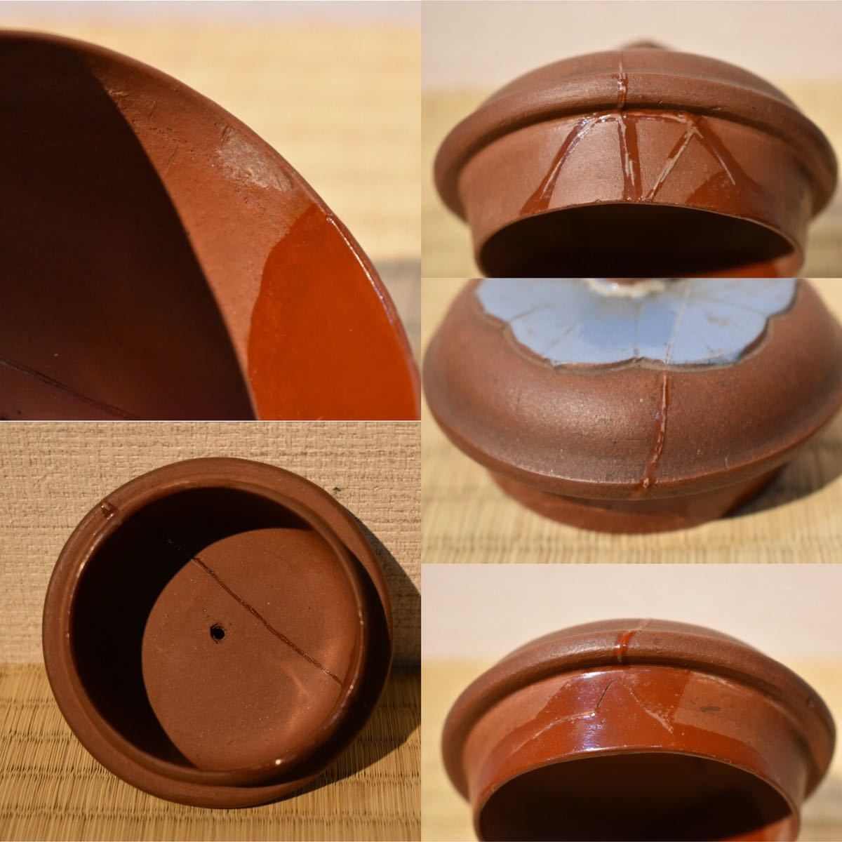 Yahoo!オークション - 【GE】R506【コレクター所蔵品】在銘 朱泥色絵急...