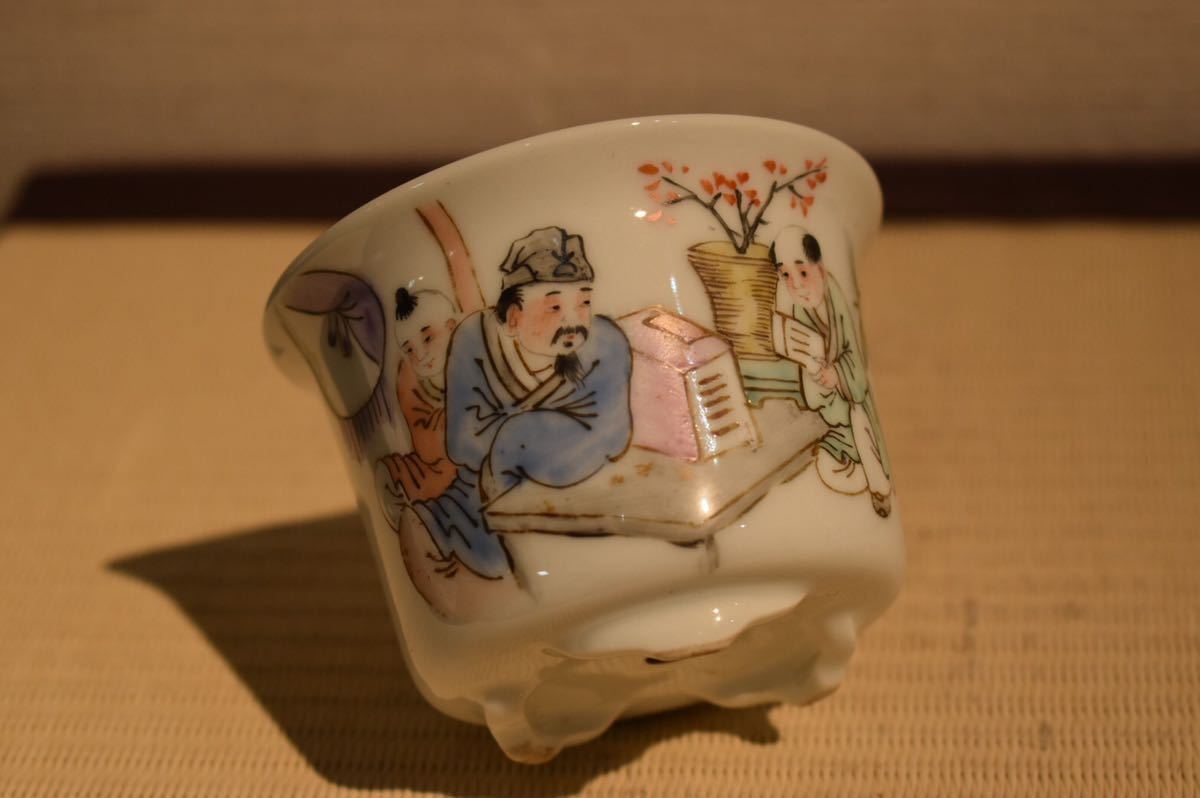 Yahoo!オークション - 【GE】X66【コレクター所蔵品】時代 粉彩人物図...