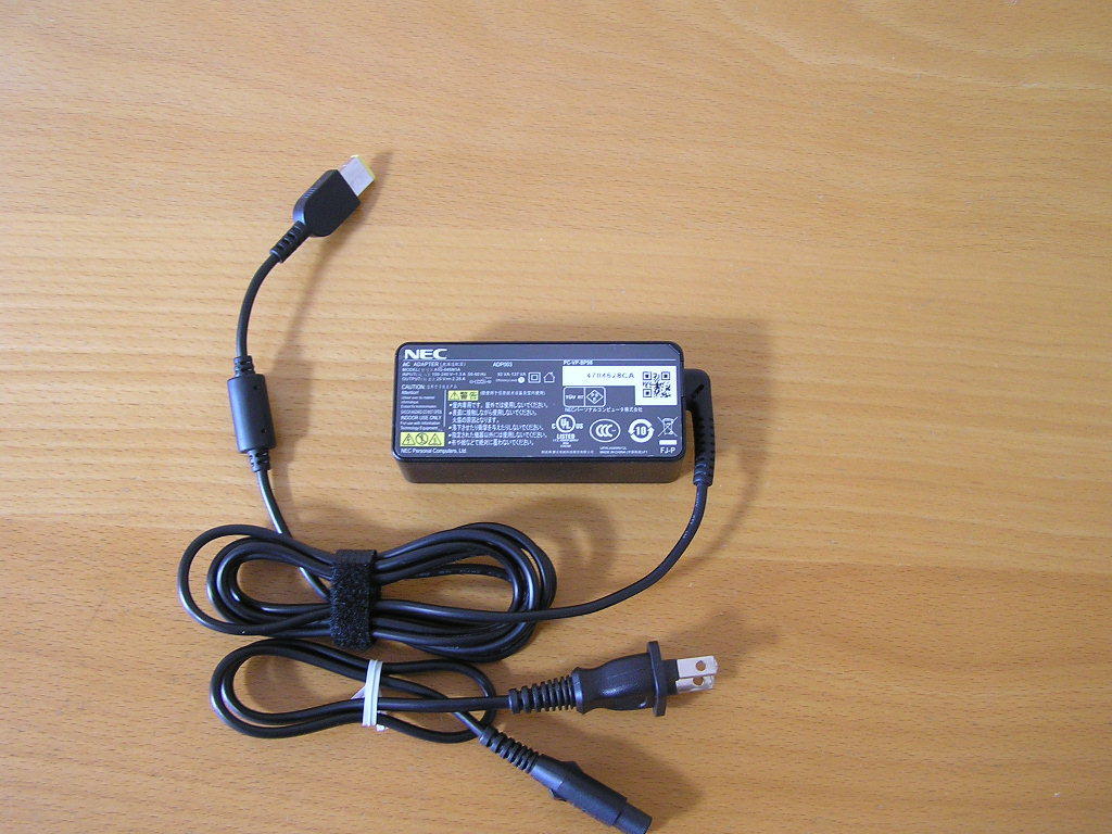 Yahoo!オークション - NEC ACアダプター ADP003 PC-VP-BP98 20V 2.25A
