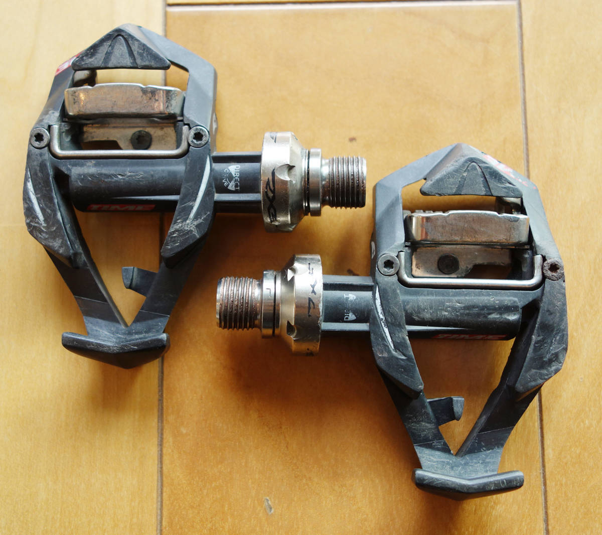 Yahoo!オークション - 中古 TIME RXS TITAN CARBONペダル タイム RXS ...