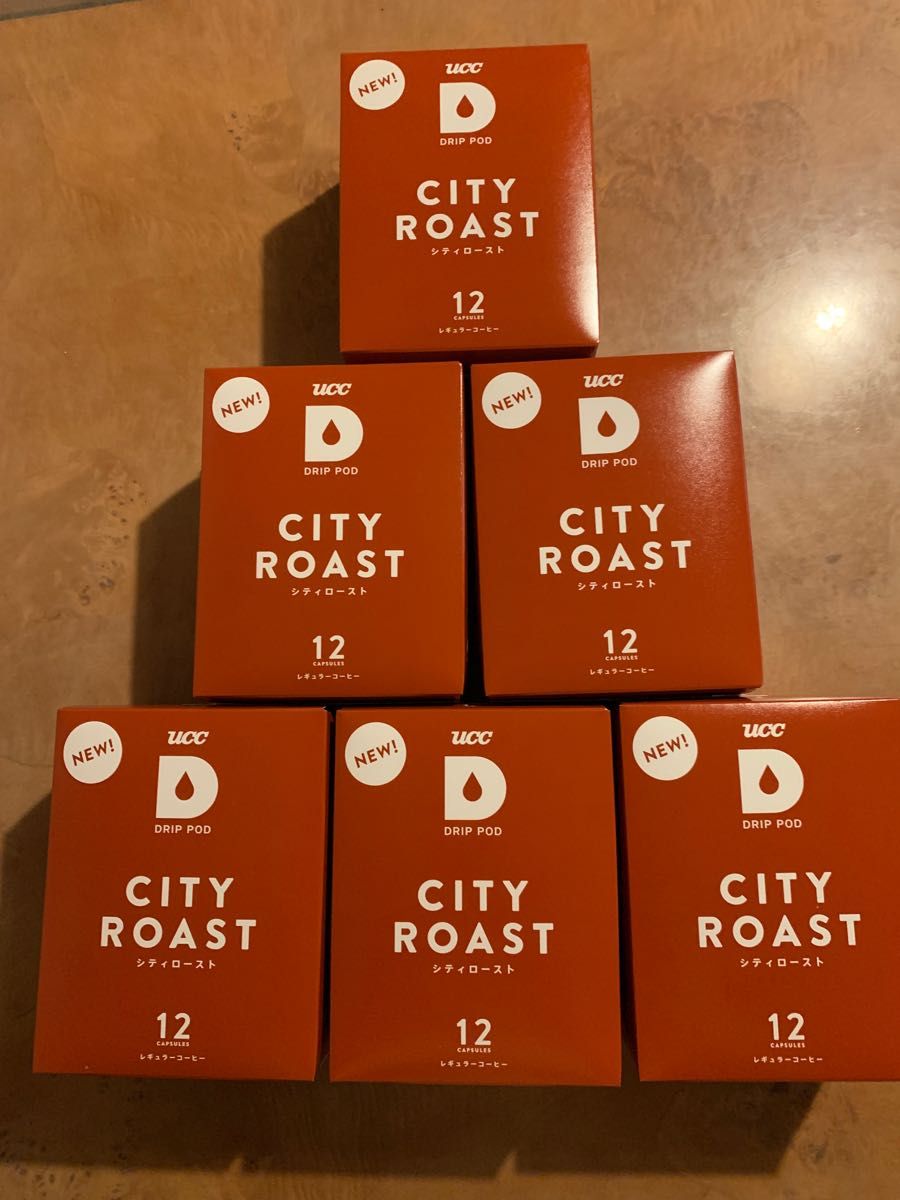 uccコーヒードリップポッドシティロースト72個｜PayPayフリマ