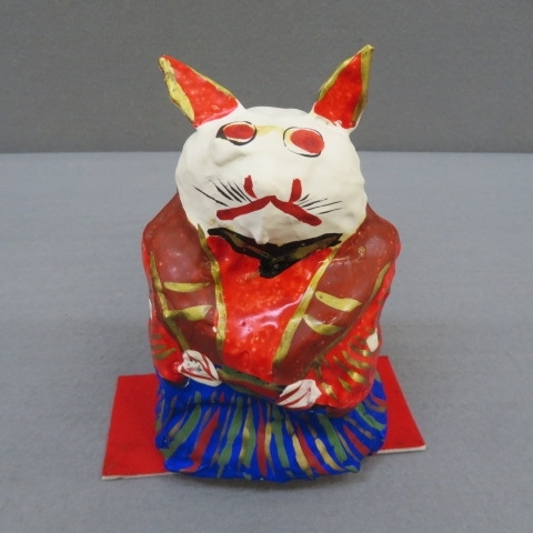 Yahoo!オークション - P321 高松張子 宮内マサ 袴うさぎ 縁起物 伝統工...