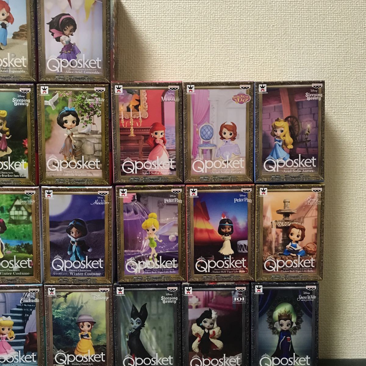 Qposket petit Disney Characters ディズニー まとめセット 大量 Qposket petit Disney Characters ディズニー まとめセット 大量